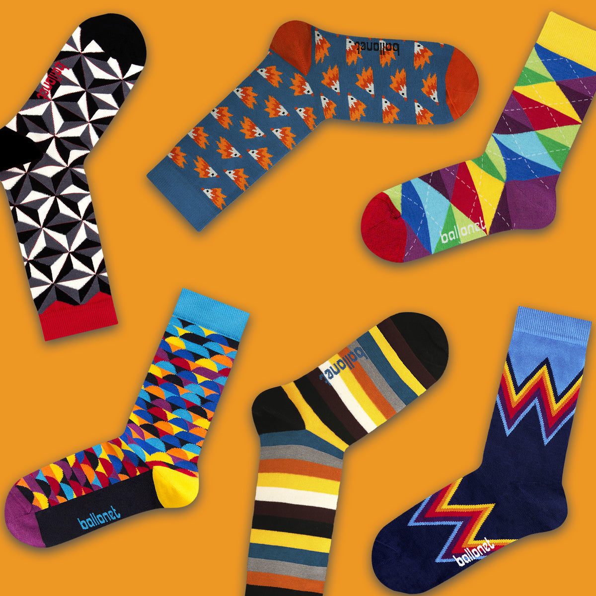 All Socks - Check out men's and women's socks by Ballonet Socks